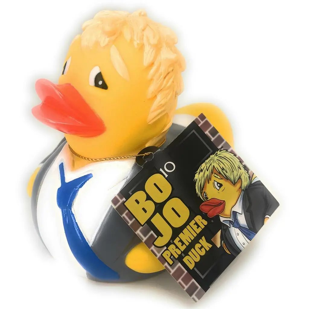 Boris Johnson Rubber Duckie - Navigate Bath-Time Diplomacy! – Duck World