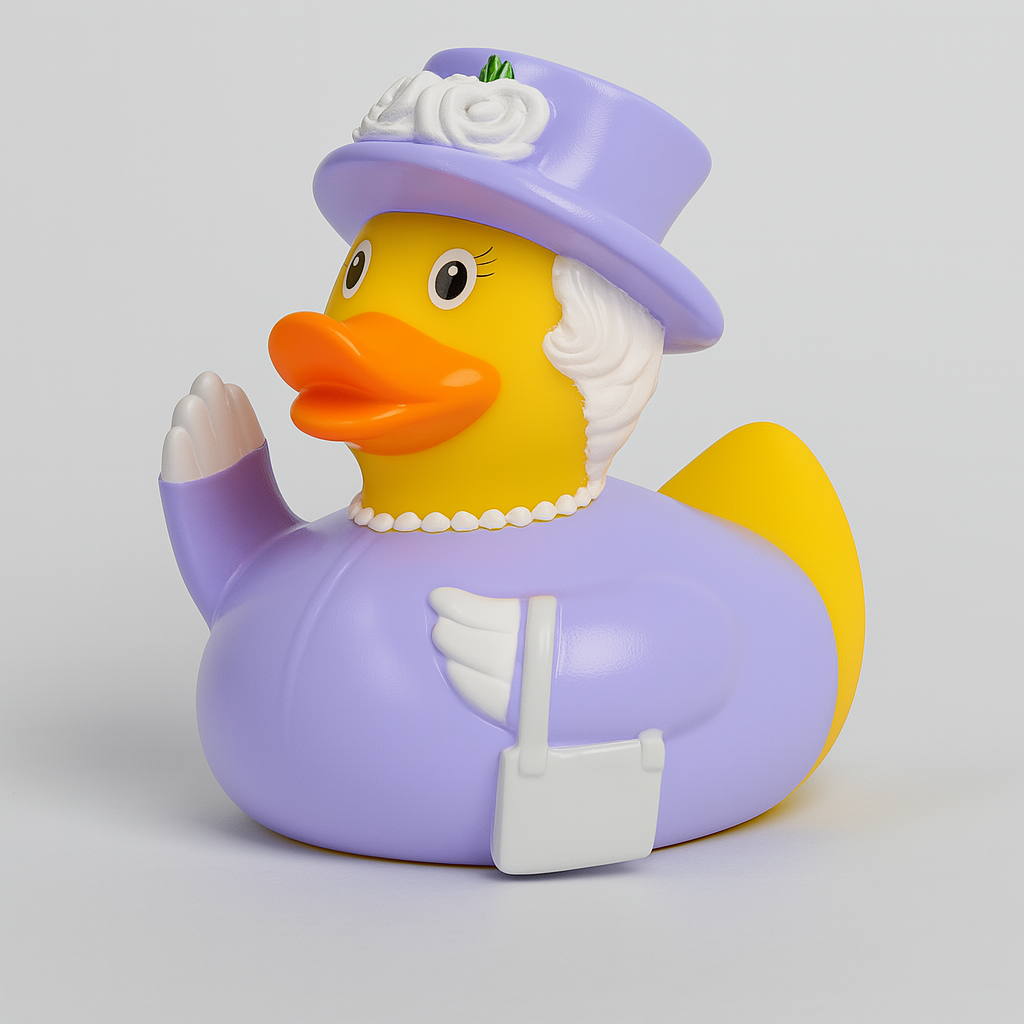 Queen Rubber Duck - A Majestic Soak for Your Royal Bath Time – Duck World