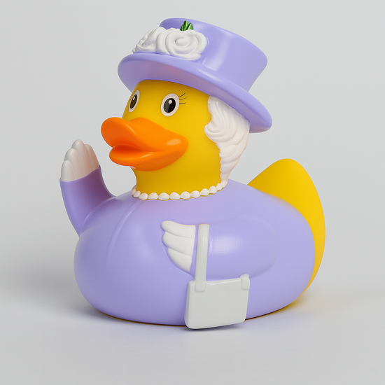 Queen Rubber Duck - A Majestic Soak for Your Royal Bath Time – Duck World