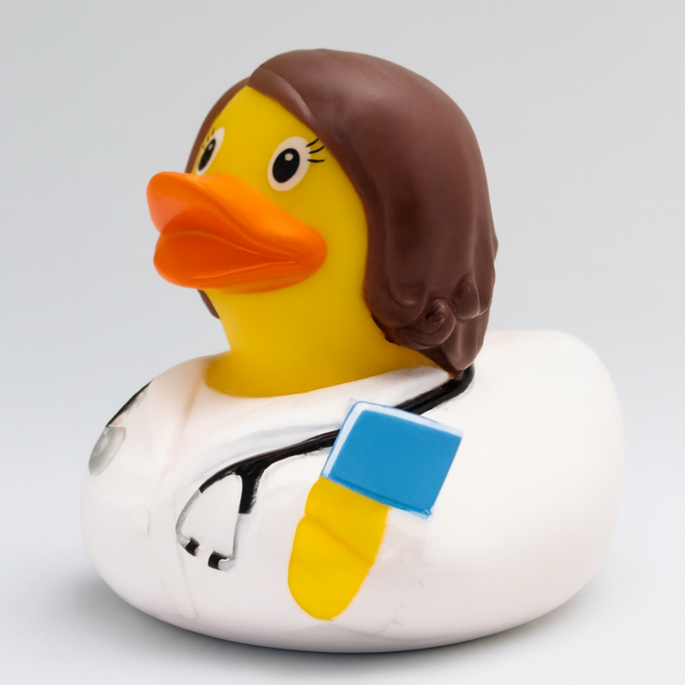 Female Doctor Rubber Duck: Quack-tastic Healing Bath-Time! – Duck World