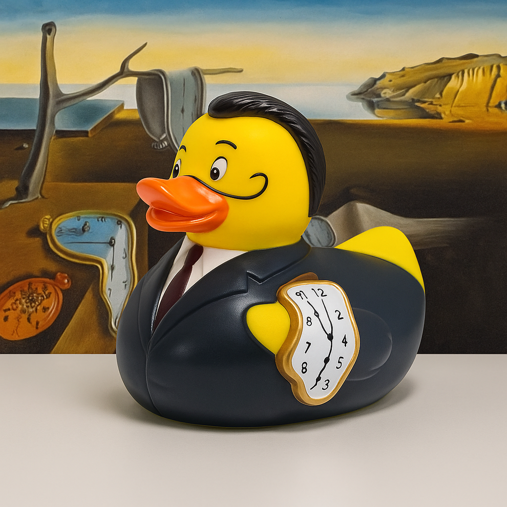 Salvador Dali Rubber Duck - Quirky Bath-Time Artistry! – Duck World