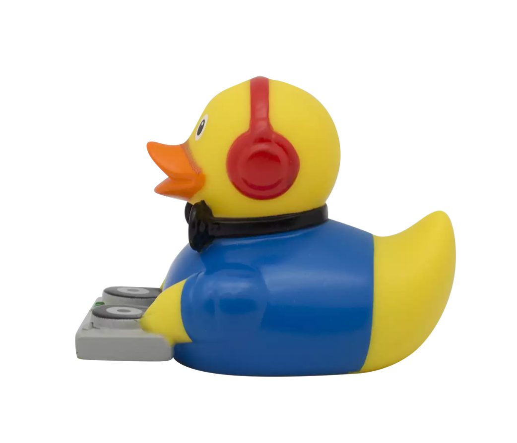 DJ Rubber Duckie: Quack-tastic Beats for Bath-Time Grooves! – Duck World