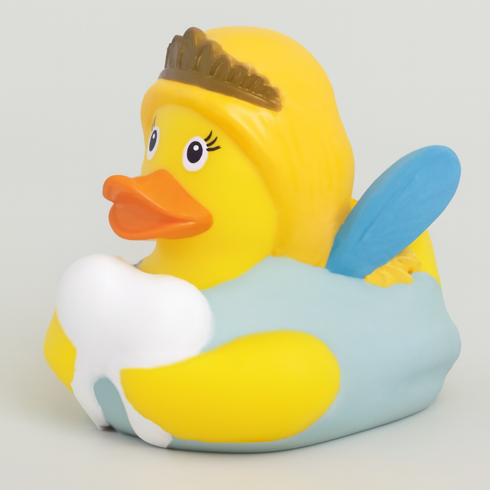Tooth Fairy Rubber Duck: Magical Smiles for Bath-Time Bliss! – Duck World