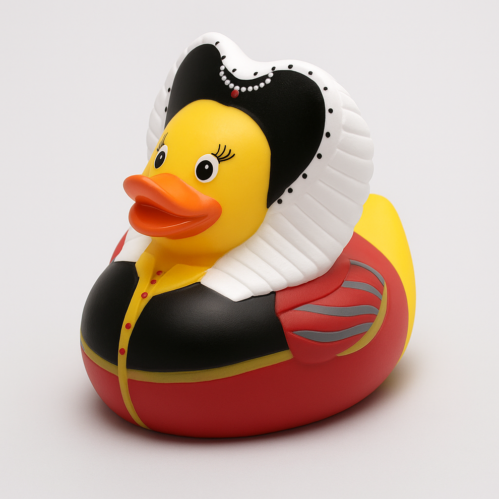 Tudor Queen Rubber Duckie - Bask in Tudor Elegance! – Duck World