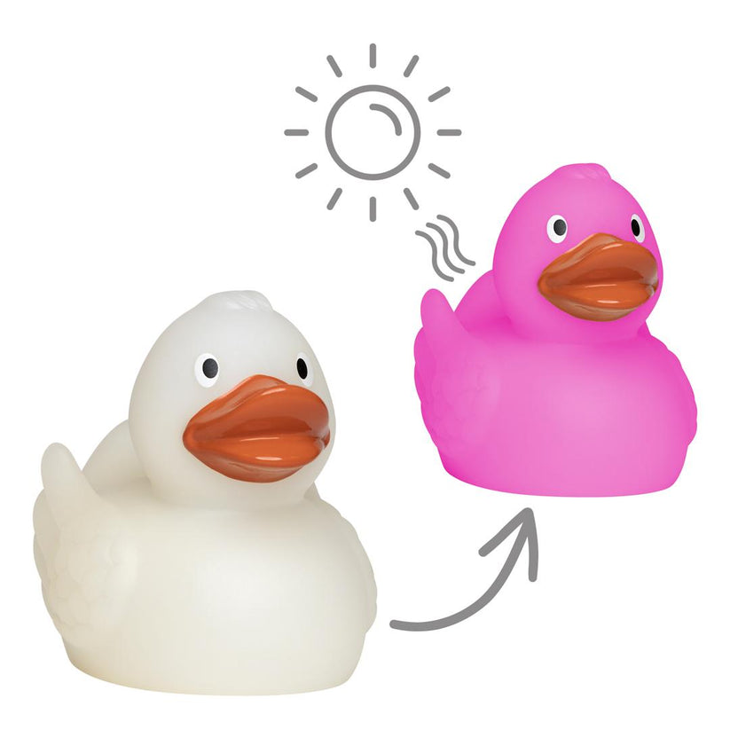 UV Rubber Duck – Color-Changing Fun for Poolside and Bath Time – Duck World